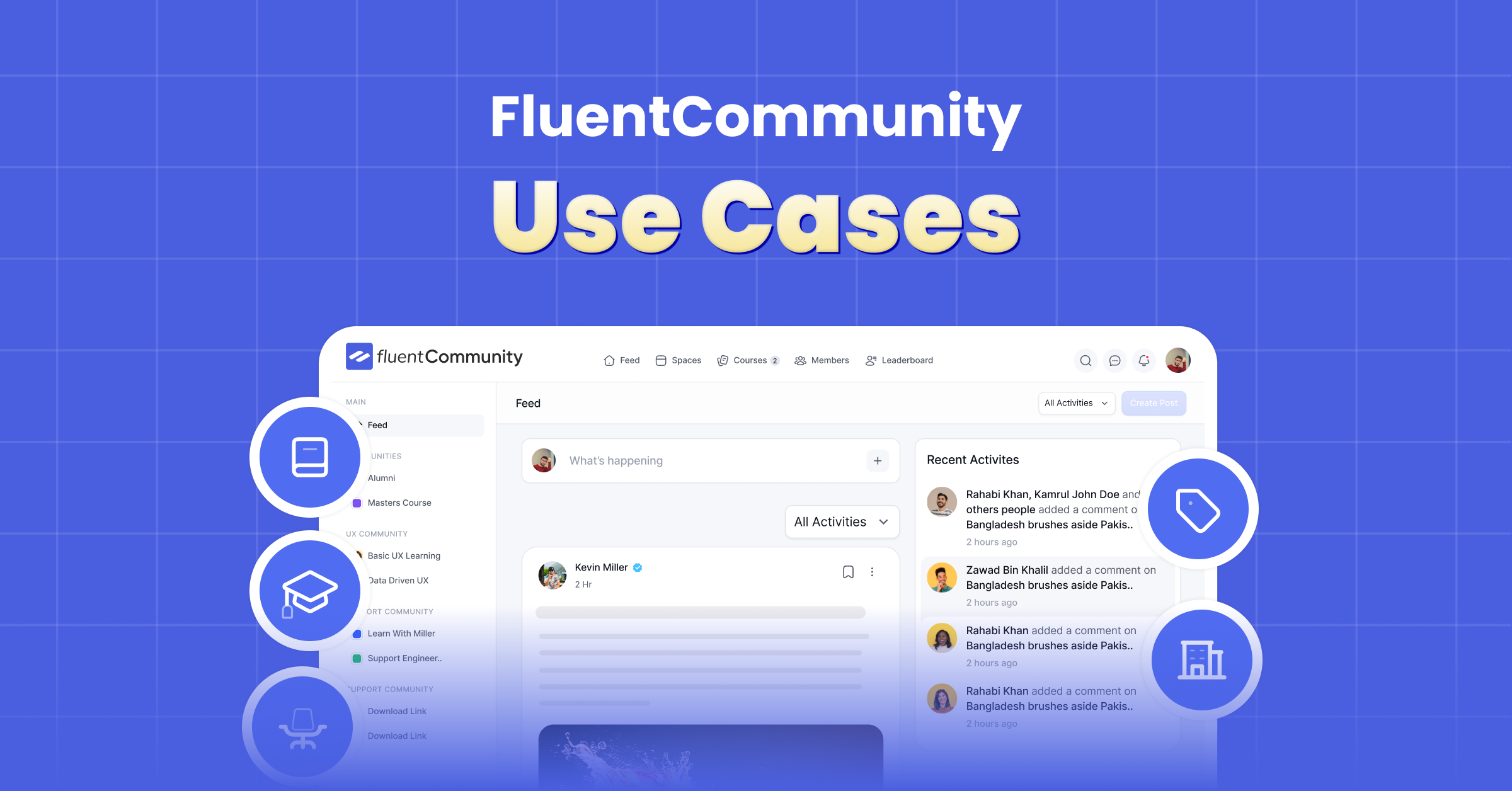 Use Cases of FluentCommunity - FluentCommunity