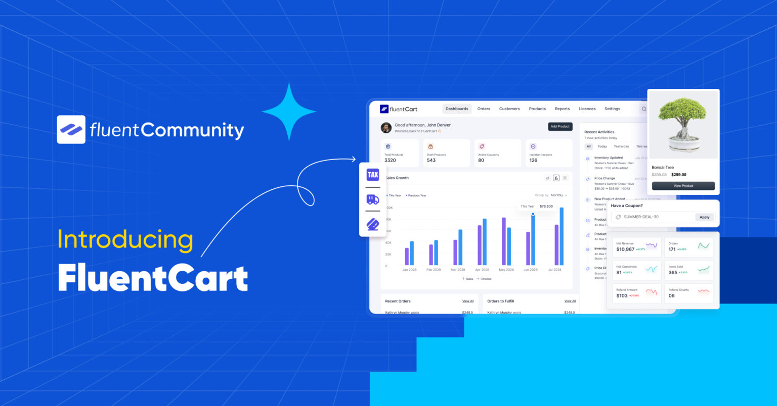 Introducing FluentCart: Fast, Flexible, and Feature-Packed for eCommerce - FluentCommunity